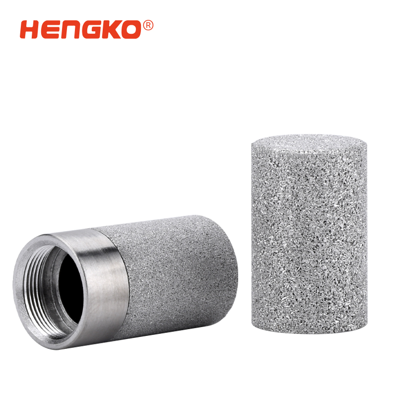 Industrial Sensor Housing Porous Sintered Stainless Steel 30 Micron ...