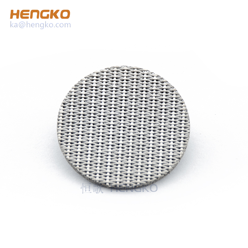 Stainless steel sintering wire mesh screen filter element for coffee ...