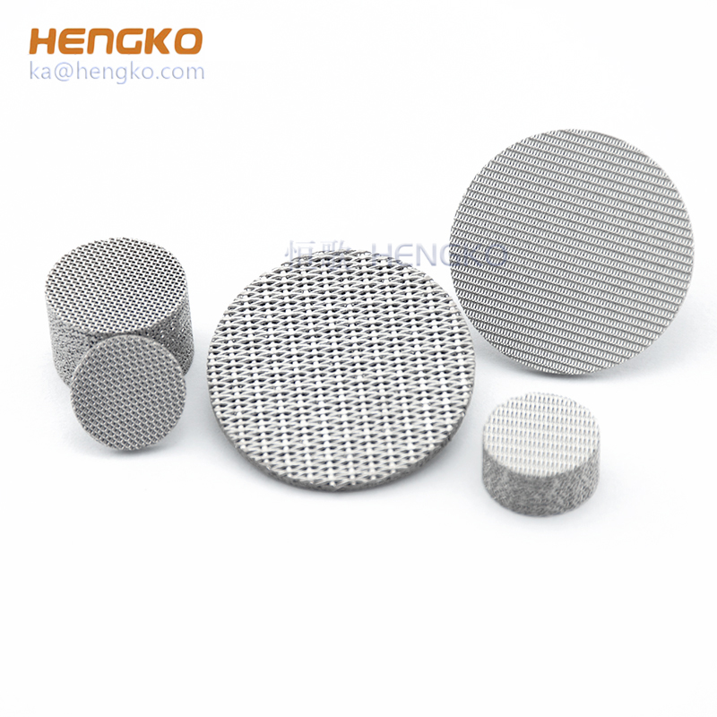 Stainless steel sintering wire mesh screen filter element for coffee ...