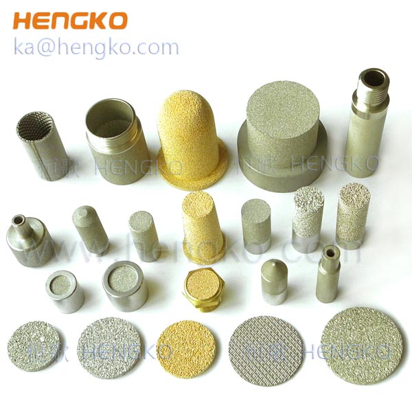 Custom 0.5 5 20 60 micron sintered porous stainless steel 316L metal ...